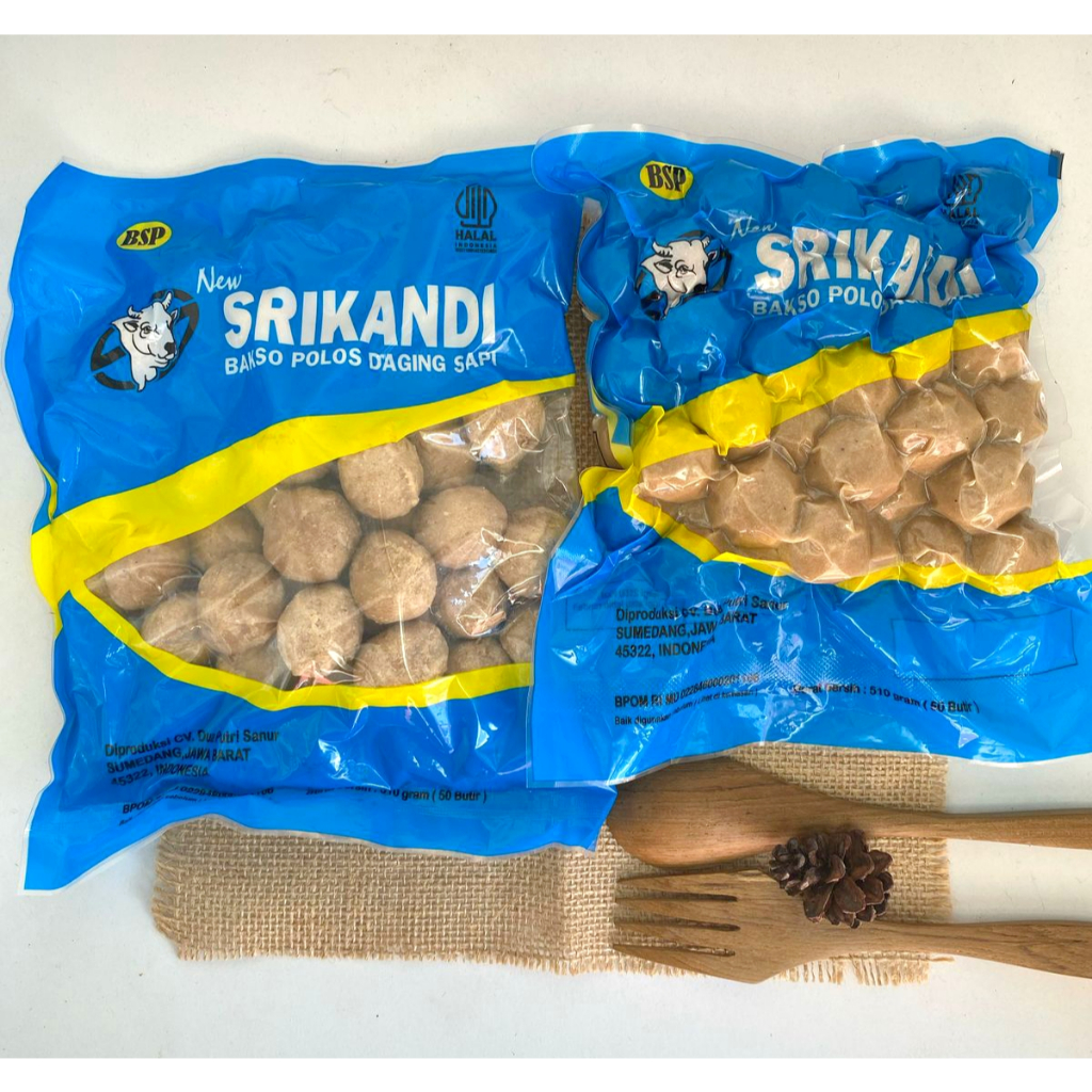 Jual Srikandi baso Spesial BSP isi 50 butir ukuran sedang kemasan 500gr ...