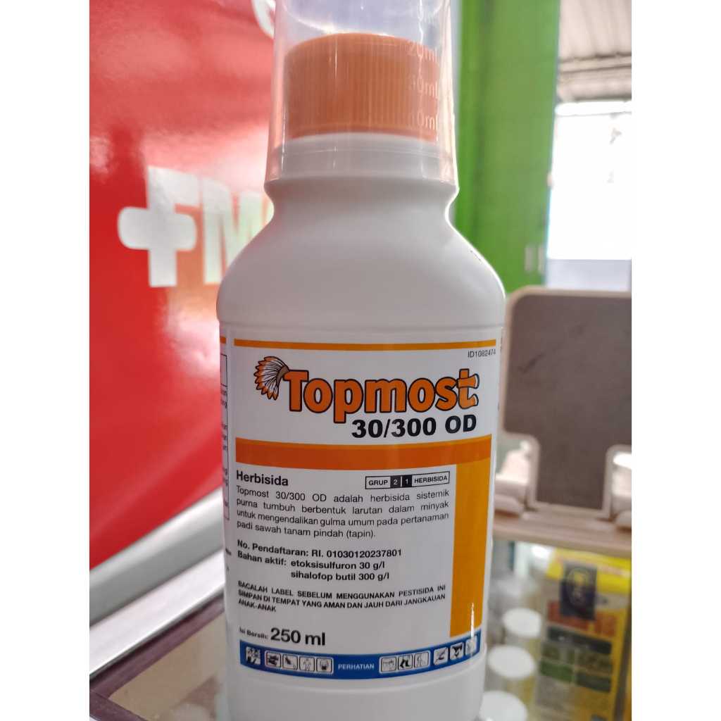 Jual Herbisida Topmost 30/300/OD 250ml untuk padi | Shopee Indonesia