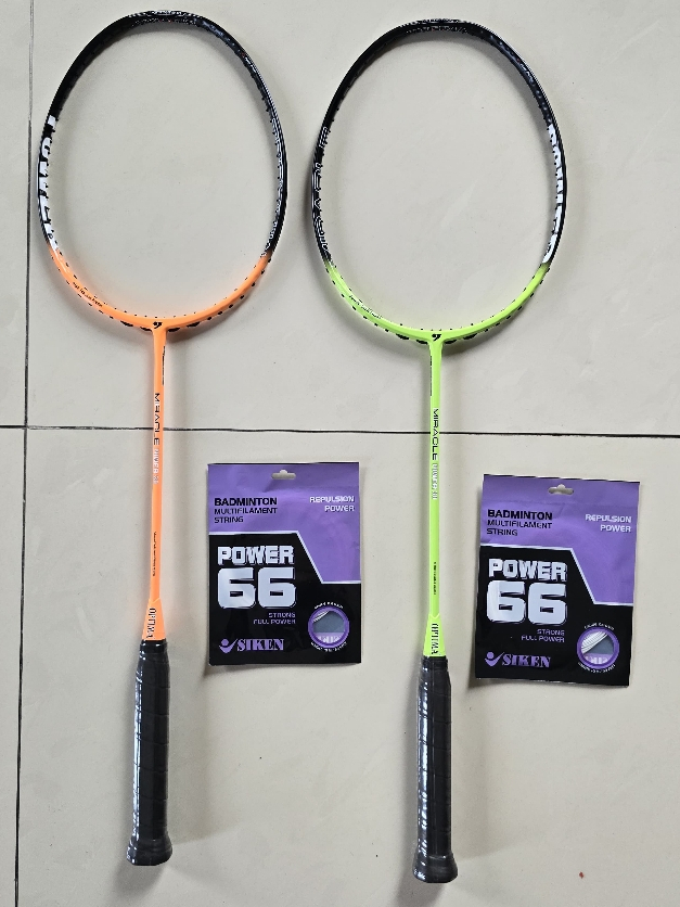 Jual Raket Badminton Bulutangkis Bulu Tangkis SIKEN Optima Miracle ...