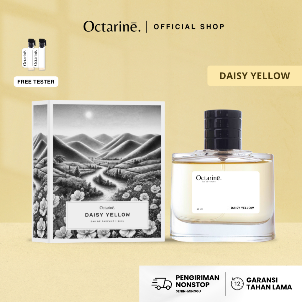 Jual Octarine - Daisy Yellow Parfum Wanita Aroma Citrus Powdery ...