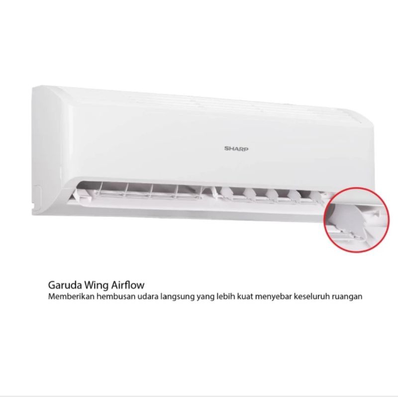 Jual AC Sharp 1 PK AH-A9BEY / Air conditioner / AC sharp 1PK AHA9BEY ...