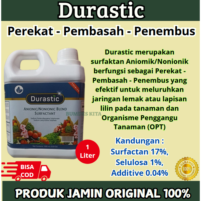Jual DURASTIC PREMIUM PEREKAT PERATA PESTISIDA INSEKTISIDA FUNGISIDA ...