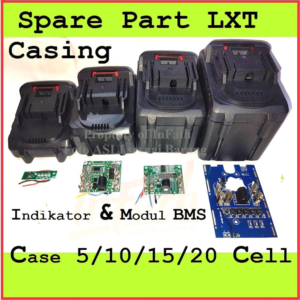Jual InFath - Sparepart Casing LXT BMS 3 5 MOSFET cover housing box ...