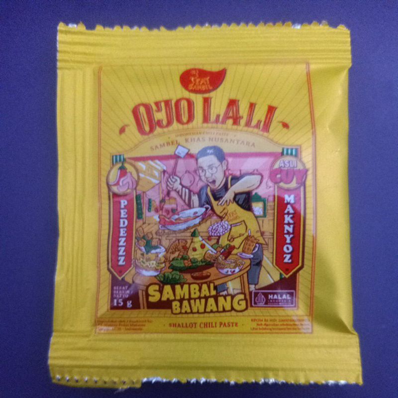Jual EAT SAMBEL BAWANG OJO LALI KEMASAN ICIP 1 SACHET PROMO VIRAAALLLL ...