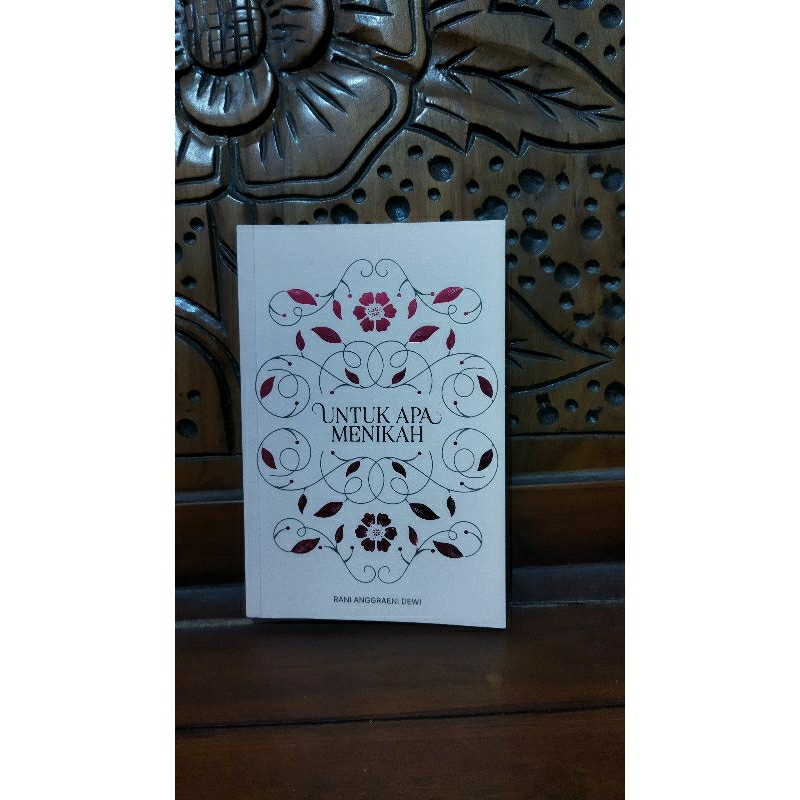 Jual buku preloved untuk apa menikah - rani anggraeni dewi | Shopee ...