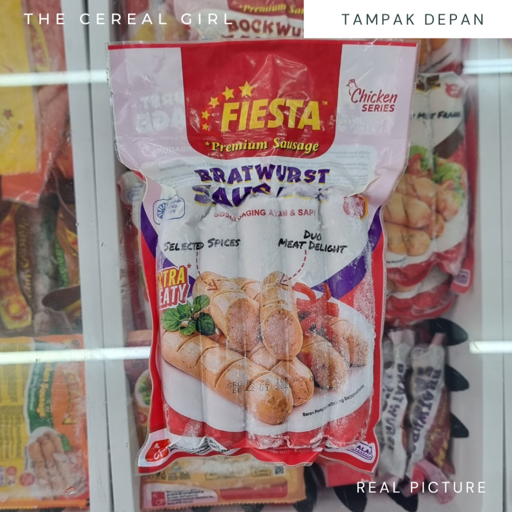 Jual [KONDISI BARU - 100% ORIGINAL] FIESTA Bratwurst Sausage 300gr ...
