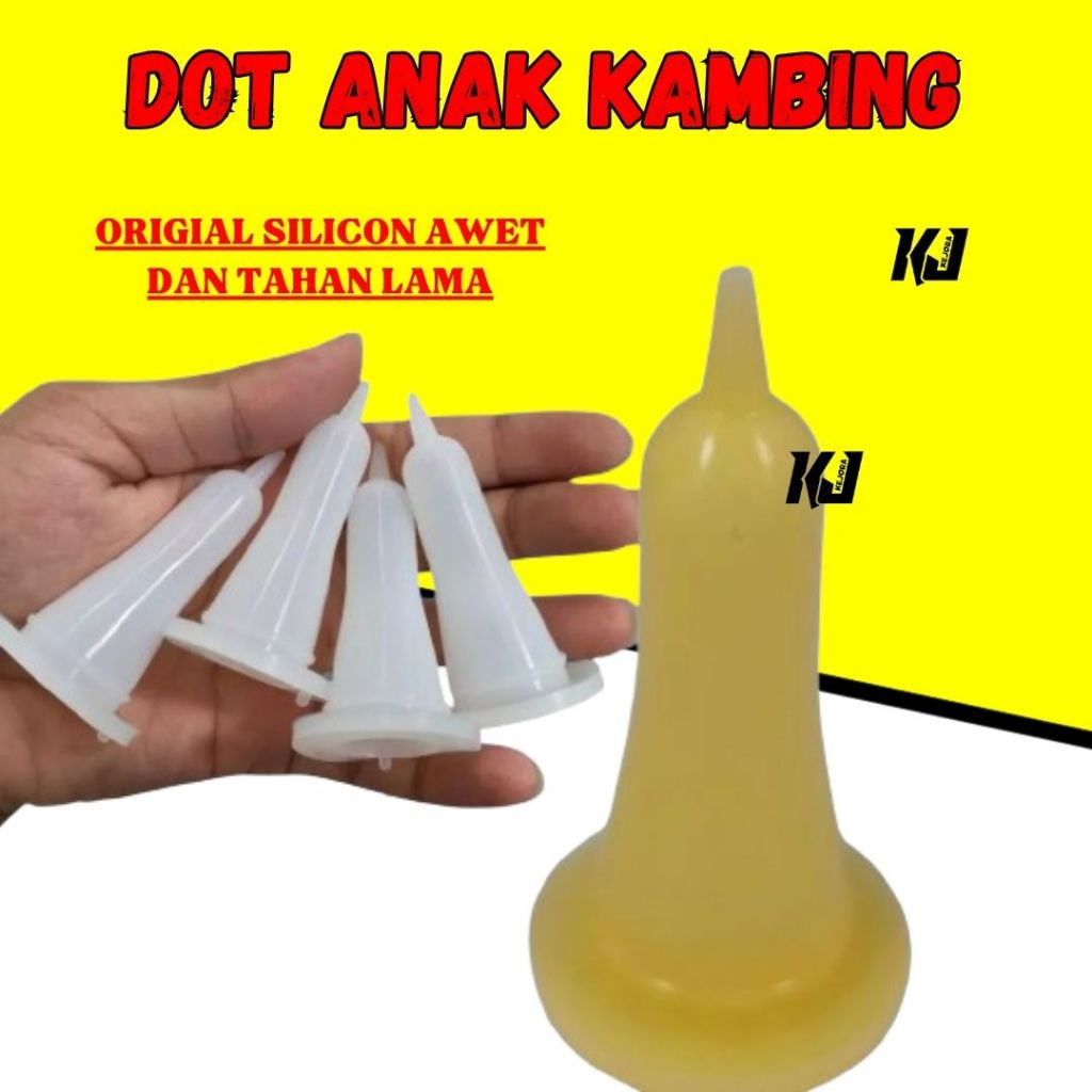 Jual Dot Anak Kambing Cempe Import Silikon Kuning Putih Lebih Awet ...