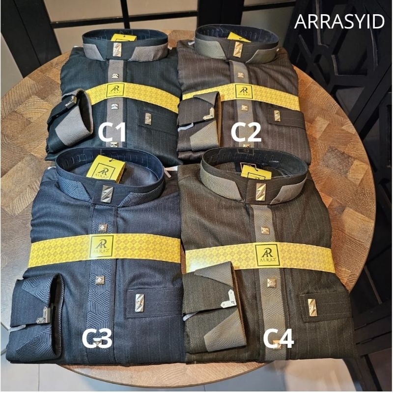 Jual EXCLUSIVE RASYID | RAMADHAN 2025 | Jubah Al Raz Exclusive Box Gold ...