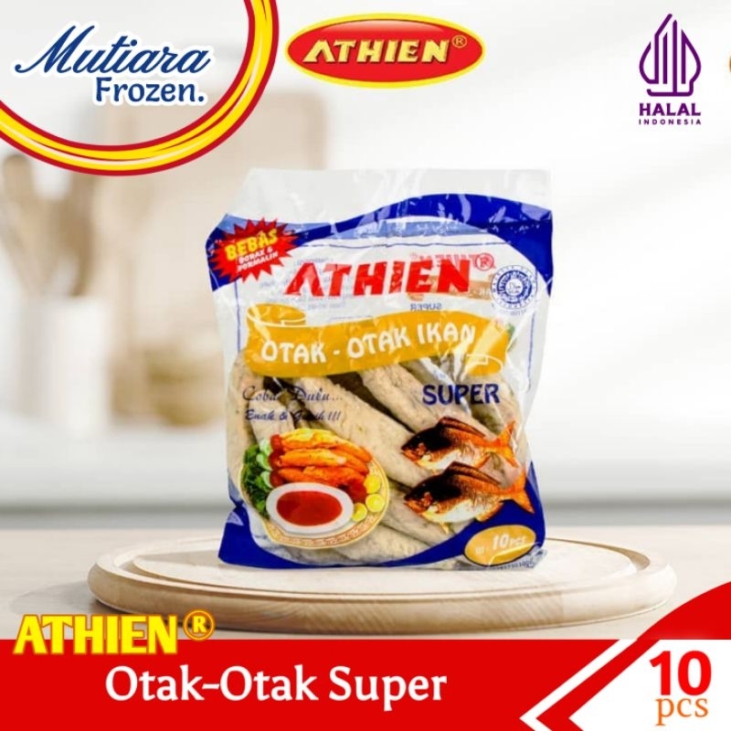 Jual OTAK-OTAK IKAN SUPER ATHIEN ISI 10 PCS CEMILAN FROZEN FOOD ...
