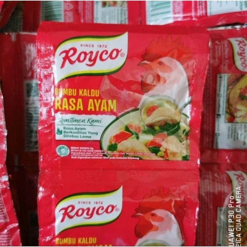 Jual ROYCO AYAM 8 Gram SACHET RENTENG 12 pcs | Shopee Indonesia