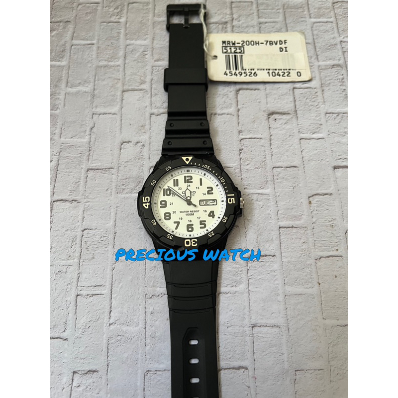 Jual Tali Jam Tangan Casio Mrw 200H Mrw-200H mrw200 Premium Rubber | Shopee Indonesia