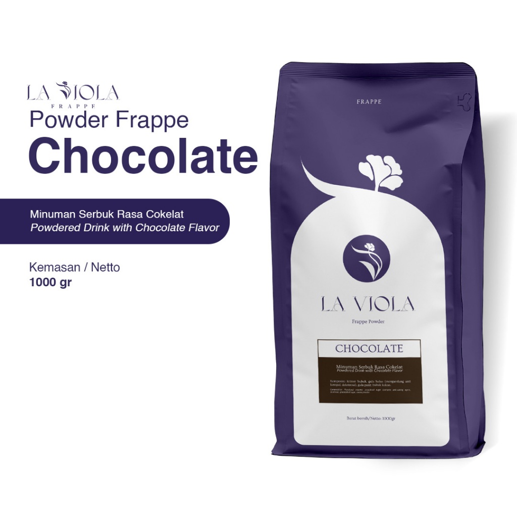 Jual La Viola Chocolate Powder Drink 1000gr - Bubuk Minuman Rasa ...