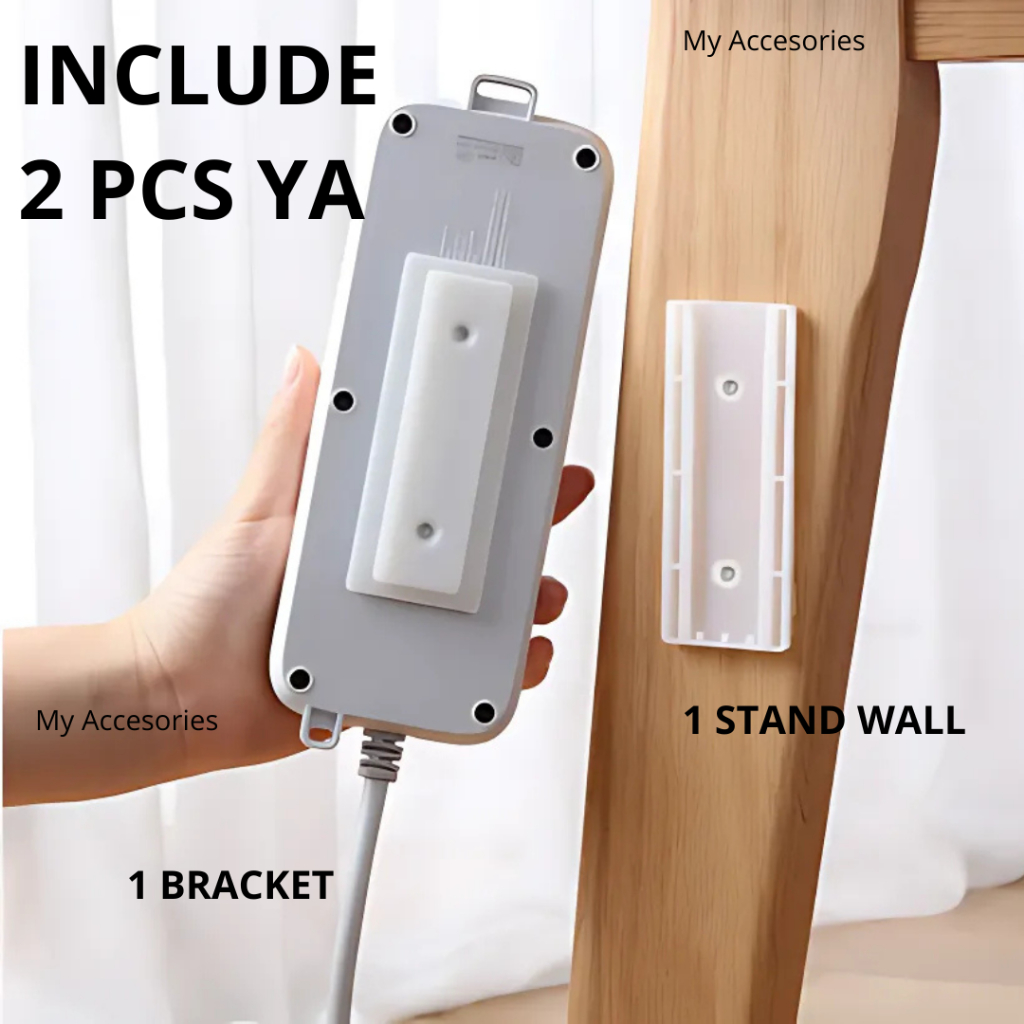 Jual BRACKET Holder STAND DINDING Colokan Gantungan Stop Kontak REMOTE ...