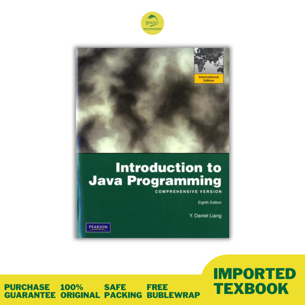 Jual Buku Introduction to Java Programming Comprehensive 8 Edition 9780132472753 | Shopee Indonesia