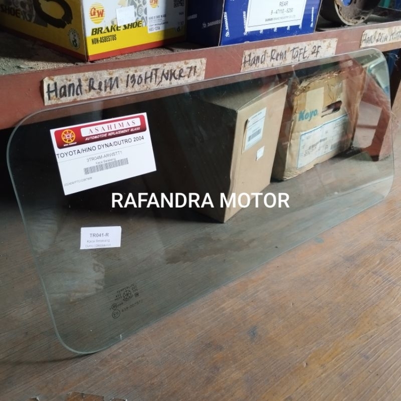 Jual KACA KABIN BELAKANG TOYOTA DYNA SAURUS/HINO DUTRO 125HT/130HT ...