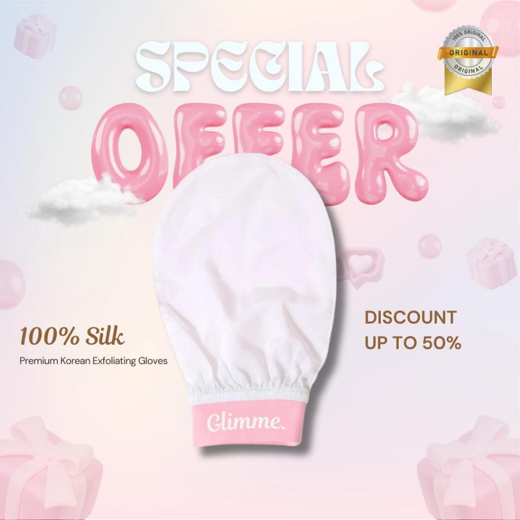 Jual Glimme Glove Premium 100% Silk – Eksfoliasi Lembut & Mewah ...