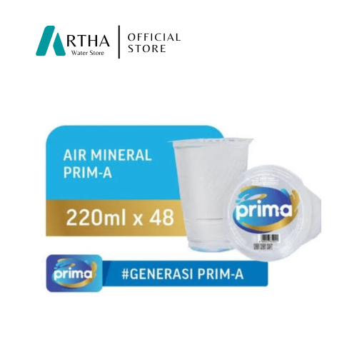 Jual Air Mineral Prima 220ml x 48 Pcs / Air Mineral Prima | Shopee ...