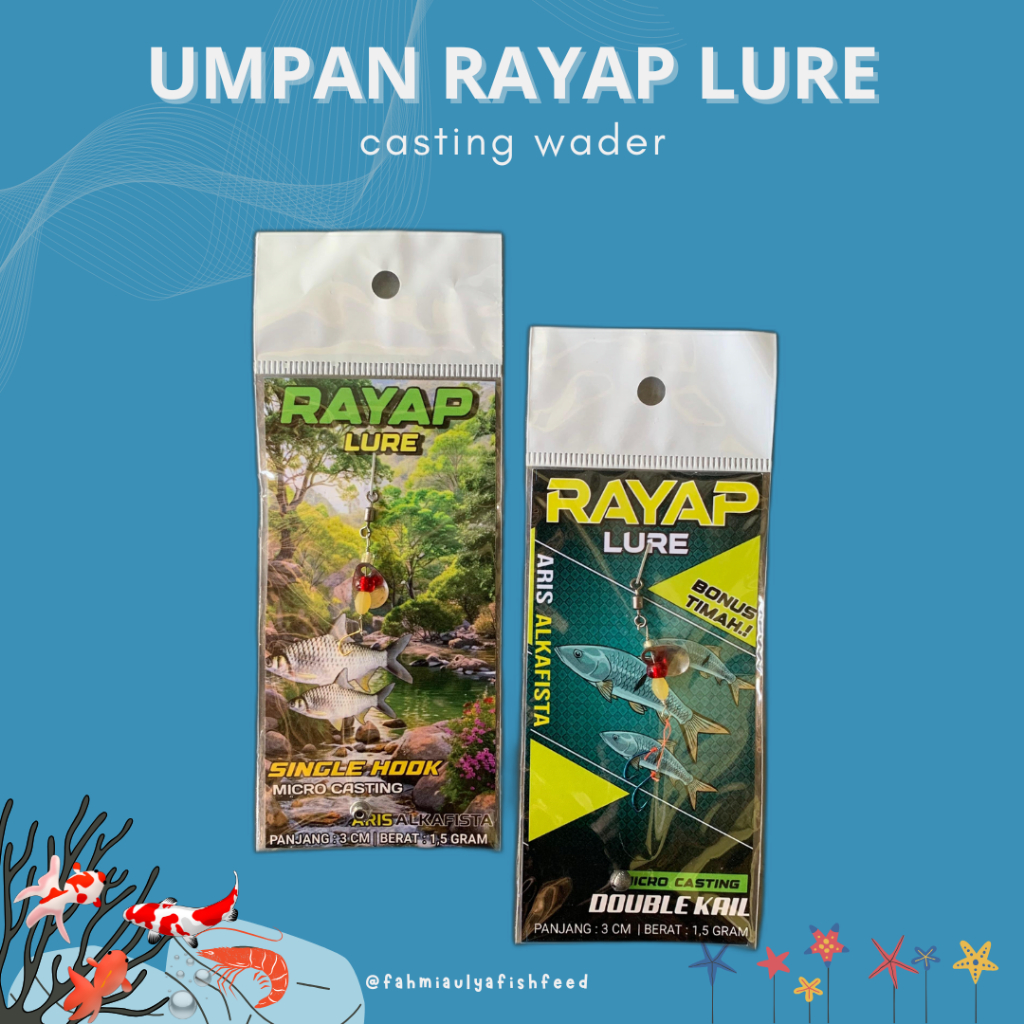 Jual Umpan RAYAP LURE Casting Wader Micro Fishing | Shopee Indonesia