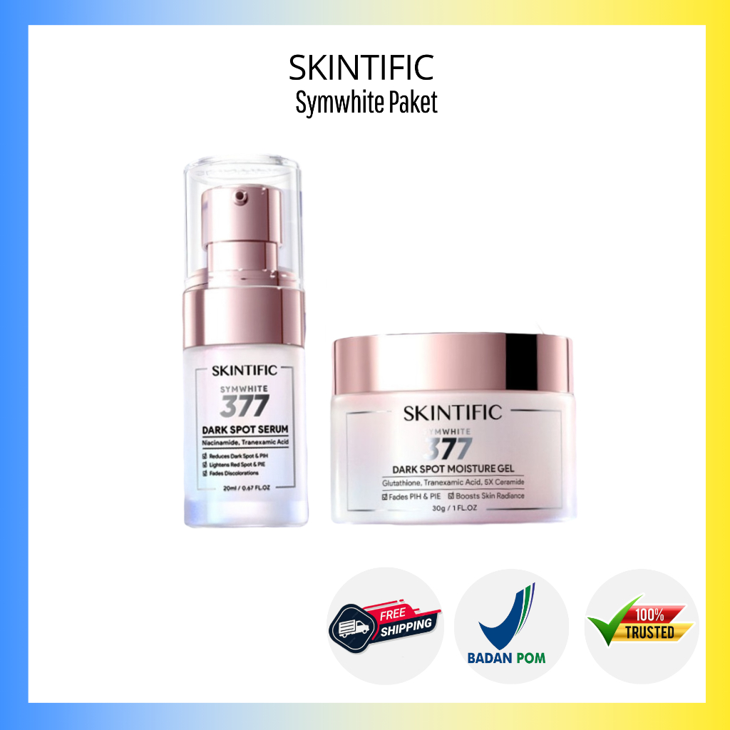 Jual FifteenBeauty - SKINTIFIC - 2pcs Paket-Skincare Set | Symwhite 377 Dark Spot Moisture Gel ...