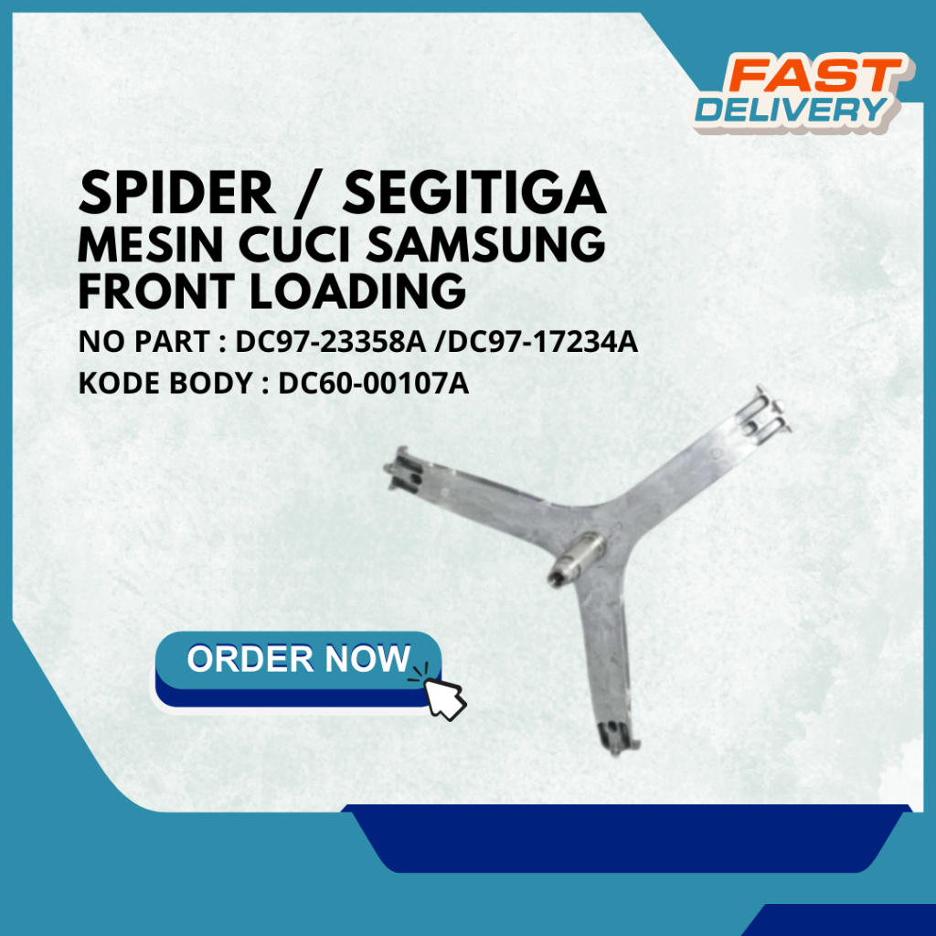 Jual SPIDER / SEGITIGA MESIN CUCI SAMSUNG FRONT LOADING DC97-23358A ...