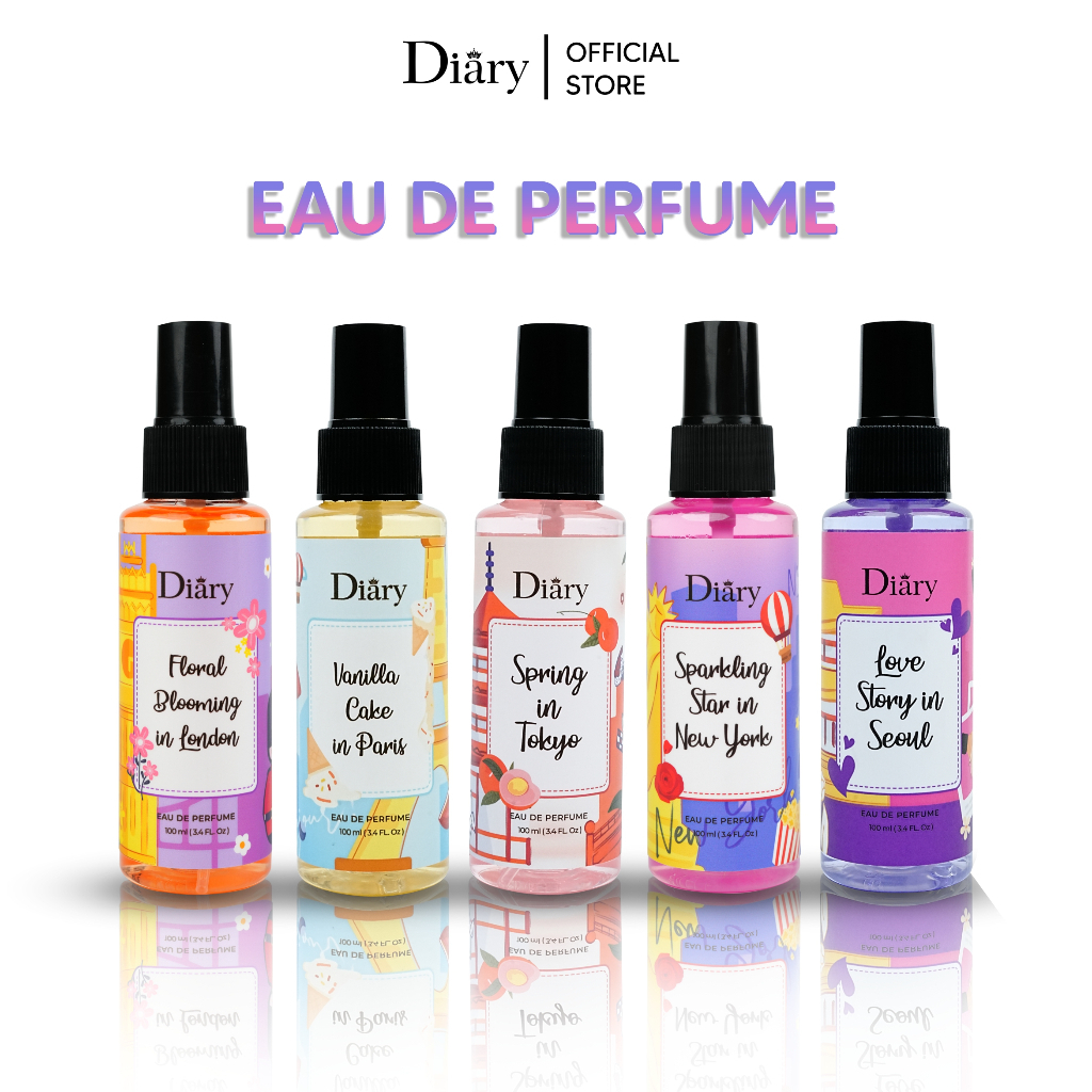 Jual Diary Hair Perfume Vitamin - All Variant - 100ml / Parfum Rambut ...