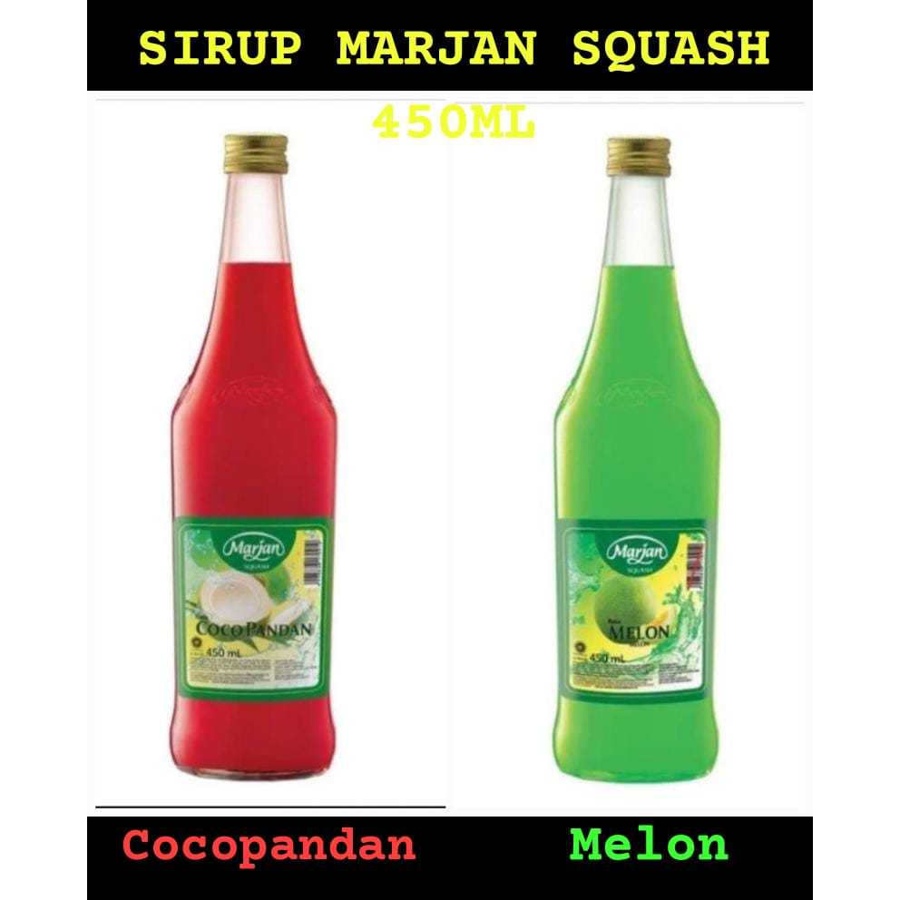 Jual Sirup Marjan Squash 485ml 1 dus isi 12 botol | Shopee Indonesia