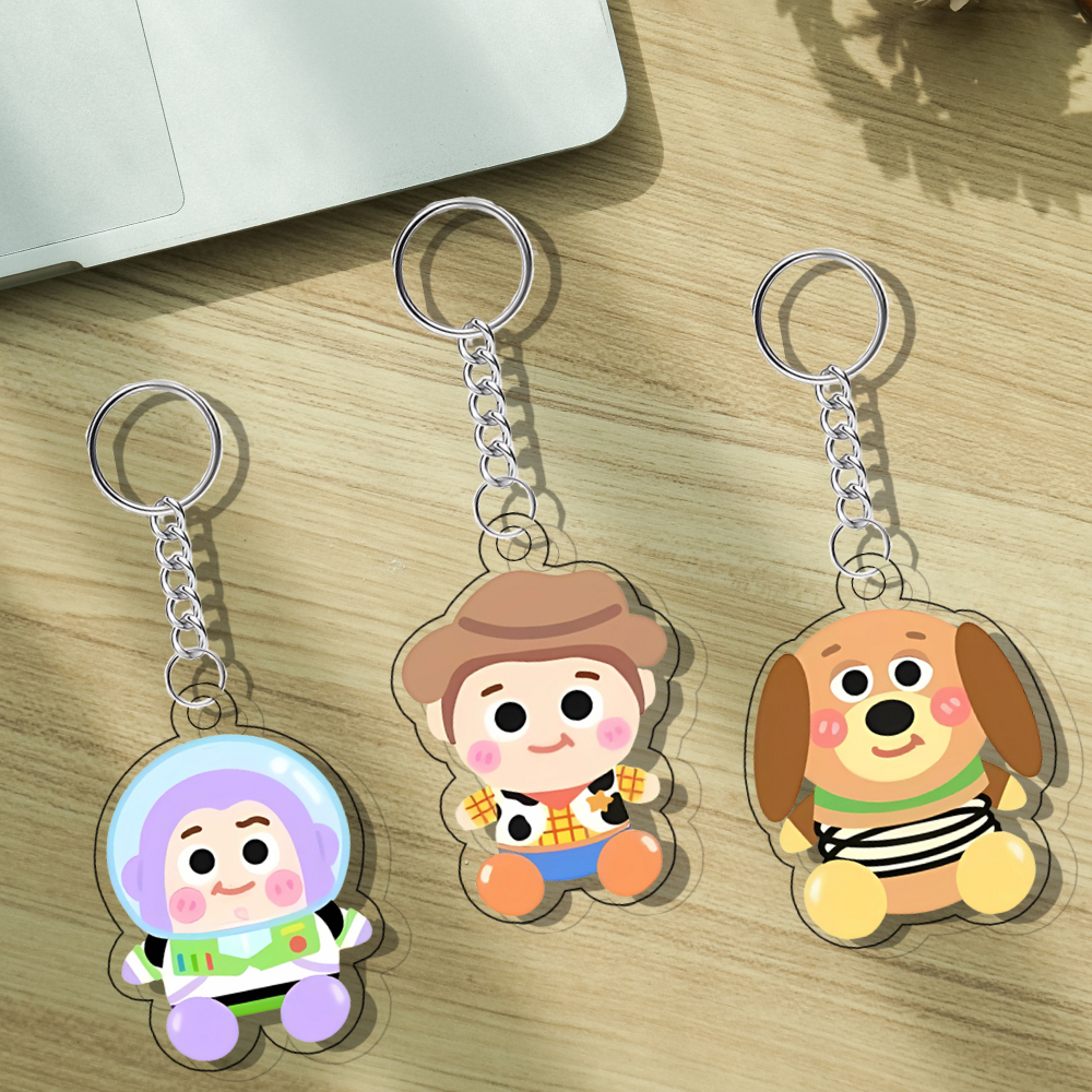 Jual Toy Story Chibi Keychain | Gantungan Kunci Toy Story UV Printed 2 ...
