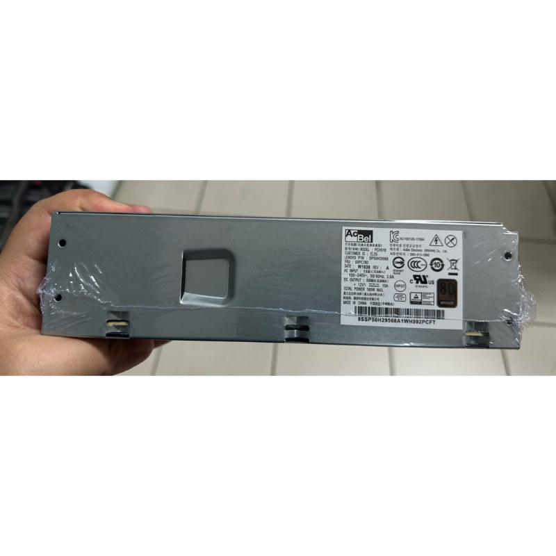 Jual POWER SUPPLY BUILD UP LENOVO AC BELL 180WATT 6PIN + 4PIN | Shopee ...