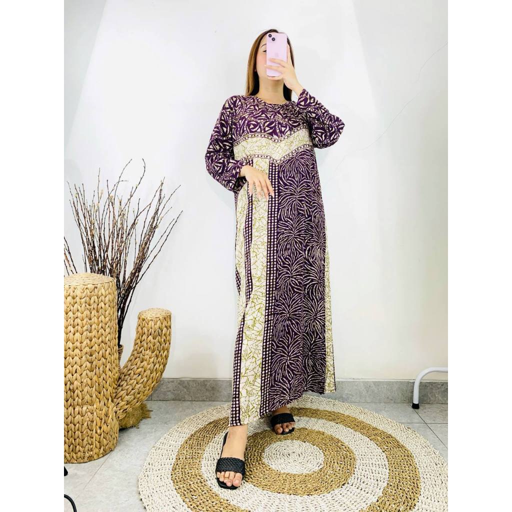 Jual Batik Benang Raja Longdress Base | Shopee Indonesia
