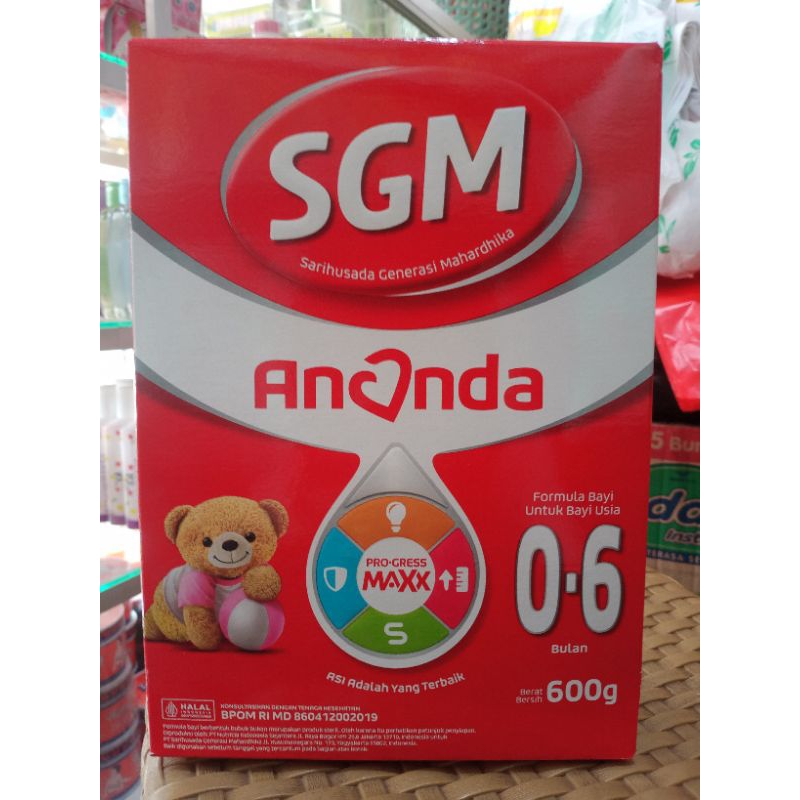 Jual SGM Ananda 0-6 Bulan (600g) | Shopee Indonesia