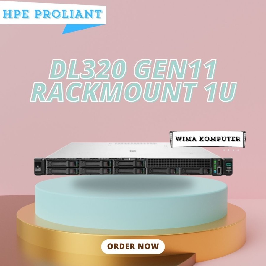 Jual HPE ProLiant DL320 G11 4410Y SFF - SILVER 12 CORE 2.0GHz, 32GB, 2 ...
