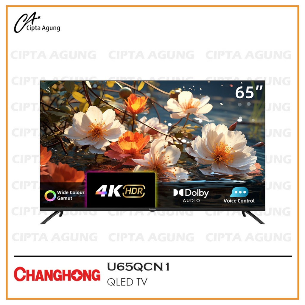 Jual CHANGHONG LED 65 INCH U65QCN1 QLED UHD 4K SMART DIGITAL | Shopee ...