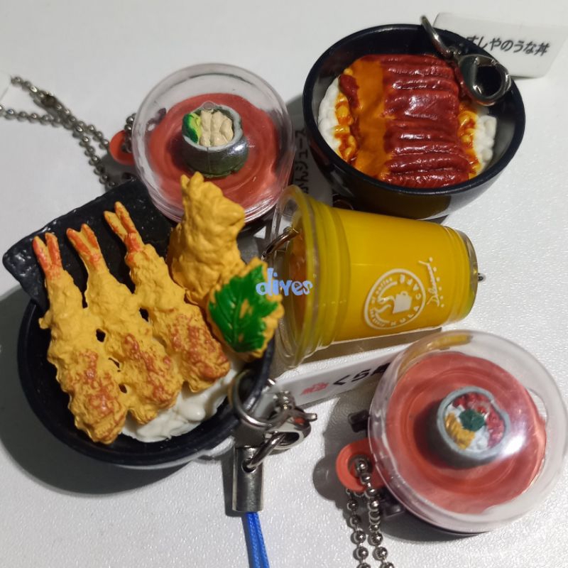 Jual [READY] Trinkets Kura Sushi Keychain Food Japan ganci charm ...