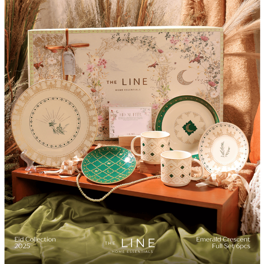 Jual Exclusive EID 2025 Collection - Emerald Crescent Full Set 6pcs ...