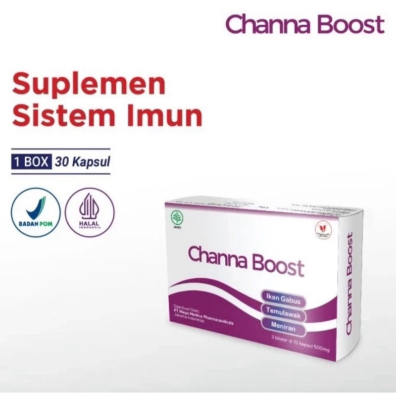 Jual Channa Boost kapsul suplemen sistem imun | Shopee Indonesia