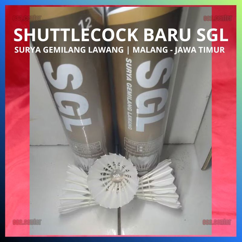 Jual Shuttlecock SGL - Kok Cok Kock Bulutangkis Badminton Raket Sinar ...