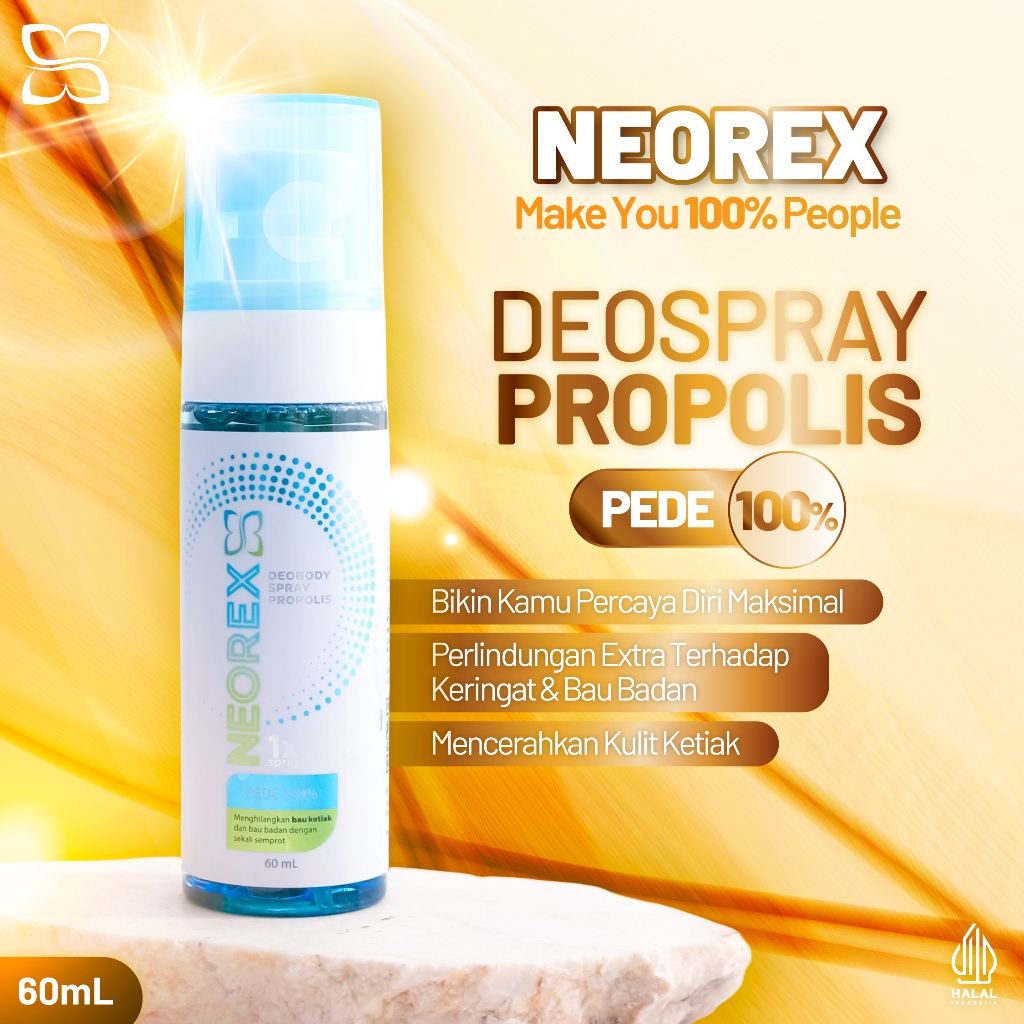 Jual Deodorant Spray Original Neorex membantu atasi Bau Badan Keringet ...