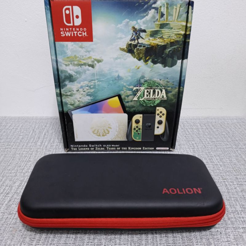 Jual Nintendo Switch Oled CFW Zelda Edition 256Gb | Shopee Indonesia