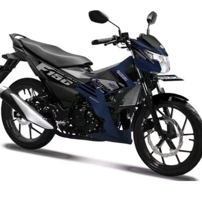Jual STRIPING LIST STIKER SATRIA FU 150 FI LED INJEKSI TAHUN 2022 BIRU ...