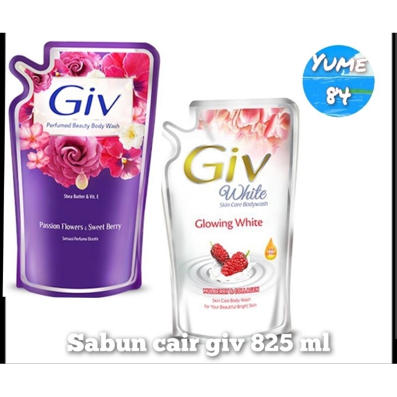 Jual #Yume84#Sabun mandi cair Giv Bodywash sabun mandi 825 ml jumbo ...