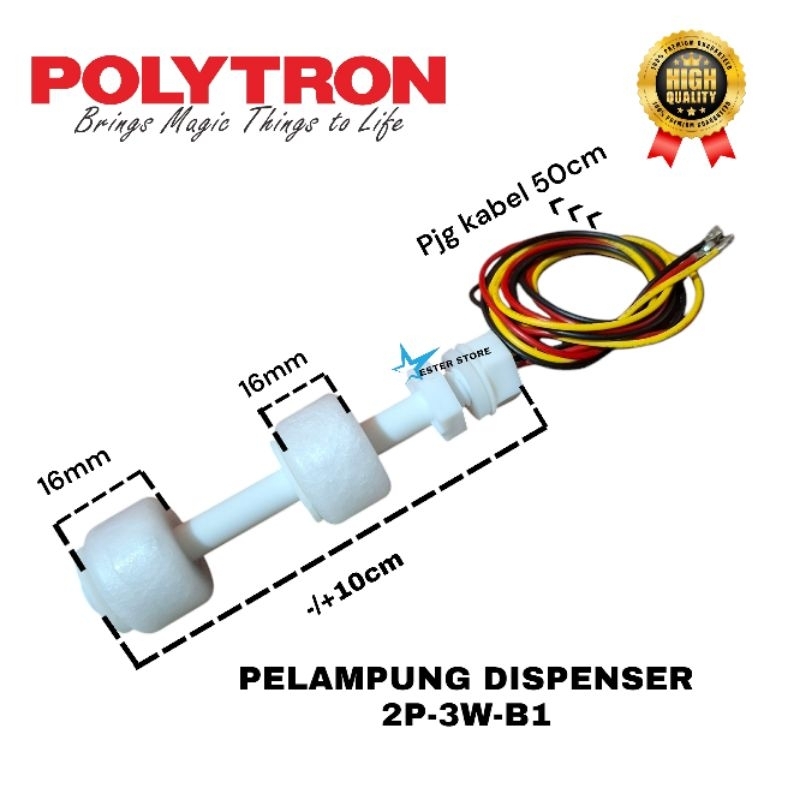 Jual Sensor air otomatis Dispenser Polytron PWC 778 PWC 776 pelampung ...