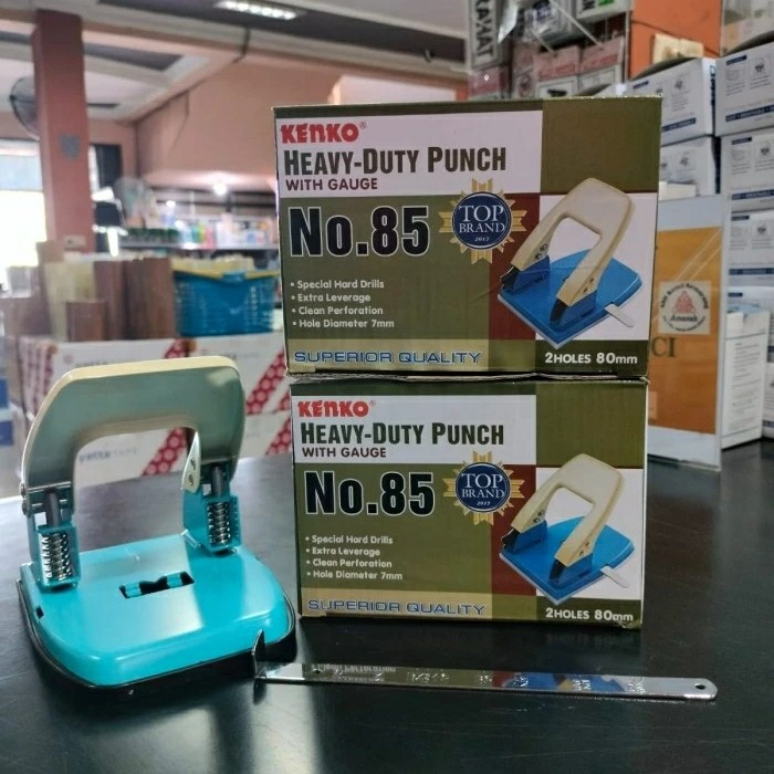 Jual Pembolong Pelubang Kertas / Pervorator Kenko Heavy-Duty Punch No ...