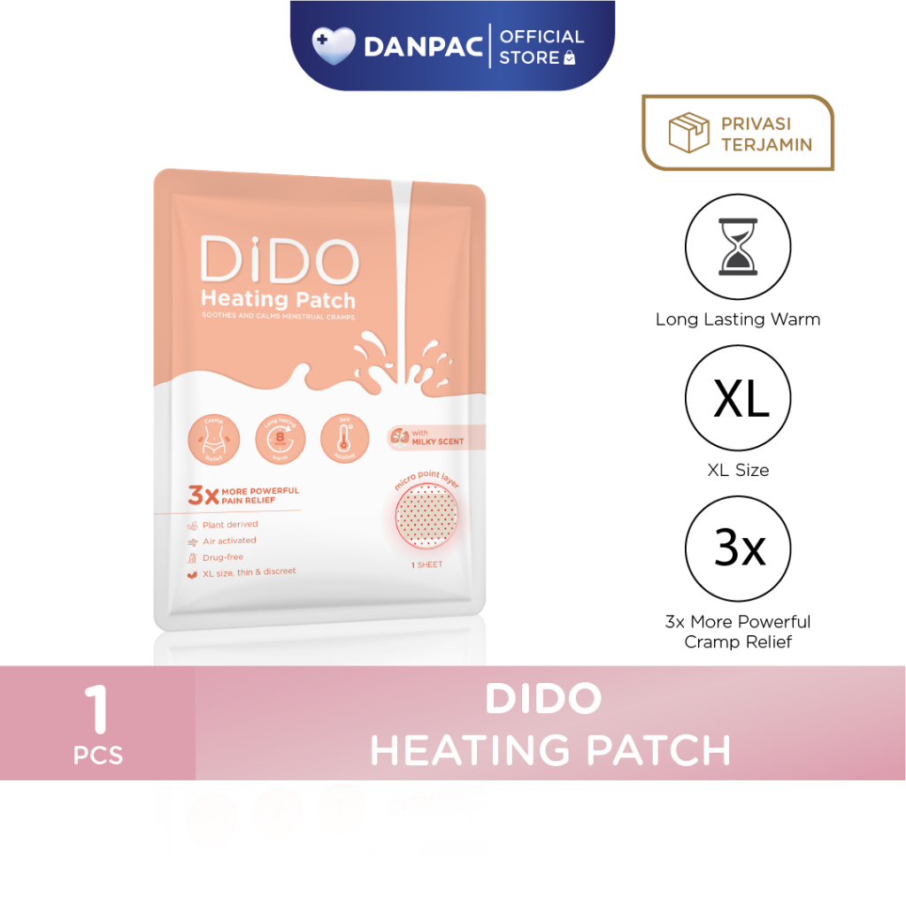 Jual DiDO - Heating Patch | Pereda Nyeri Menstruasi Isi 1 Pcs | Shopee ...