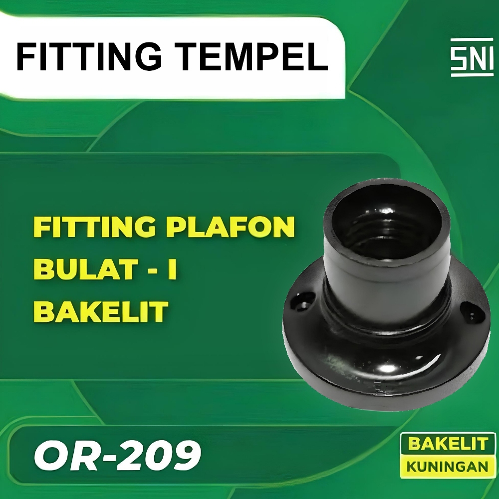 Jual Fitting Tempel Plafon Hitam Model Broco | Shopee Indonesia
