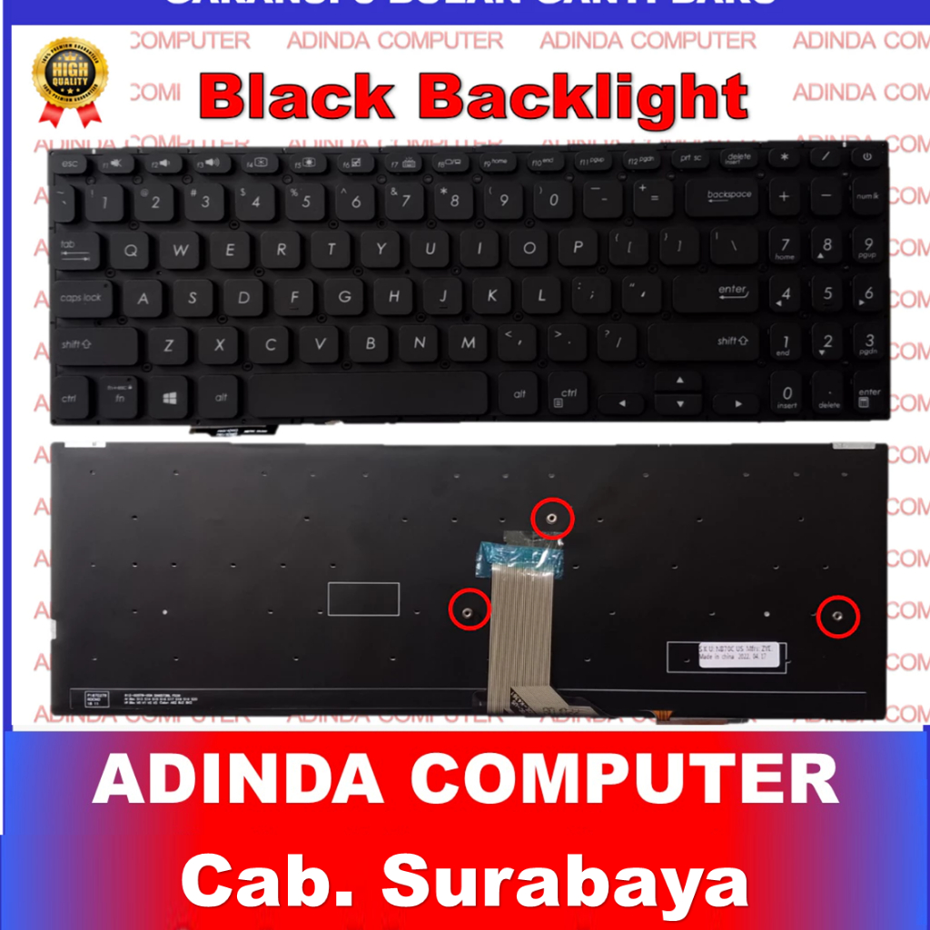 Jual Keyboard Asus Vivobook S15 S530 S530U S530UA S530UF S530UN X530 ...