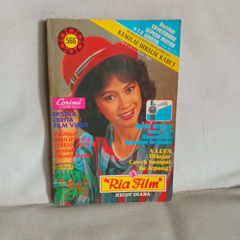 Jual MAJALAH Ria Film No. 566 COVER HEIDY DIANA | Shopee Indonesia