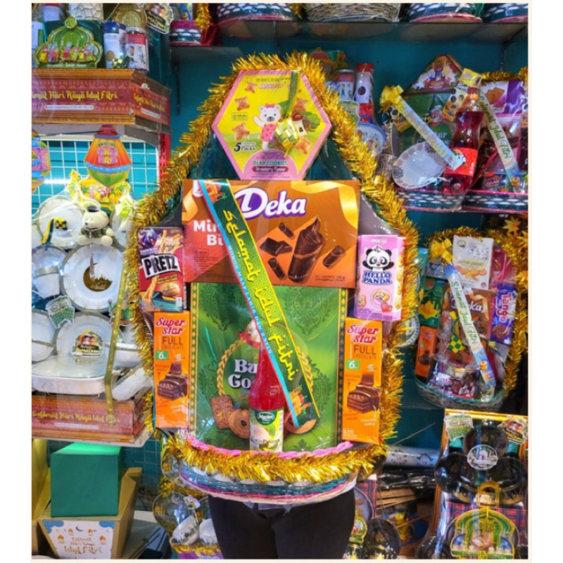 Jual parcel hampers idul fitri lebaran 2025 makanan ringan | Shopee ...