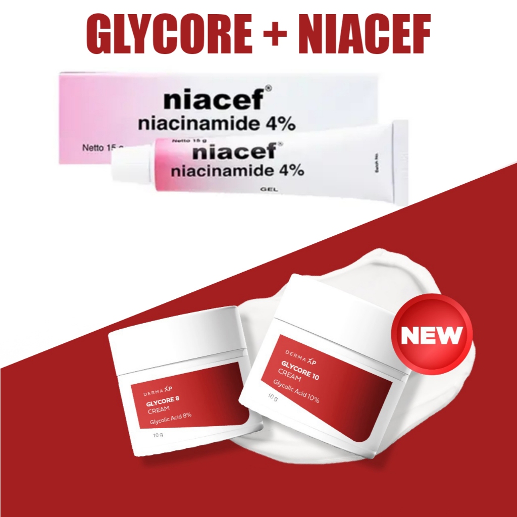 Jual GLYCORE + NIACINAMIDE 4% CREAM | Shopee Indonesia