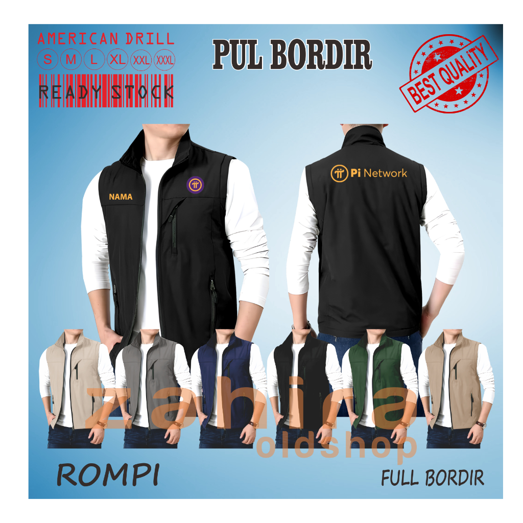 Jual Rompi Pria,Rompi Motor,Rompi Terlaris,Rompi Formal,Rompi Terbaru ...