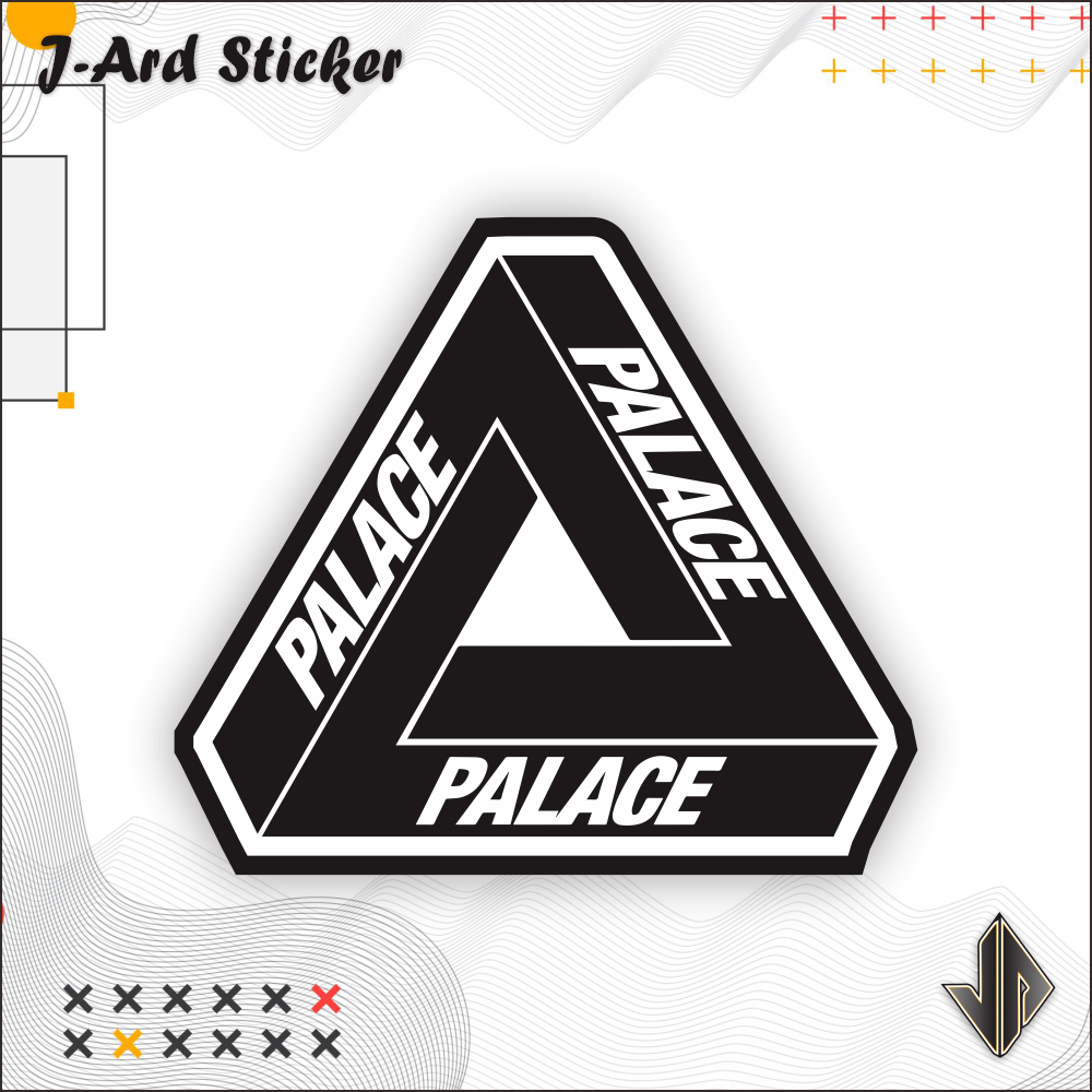 Jual Stiker / Sticker PALACE Black Brand Logo | Shopee Indonesia